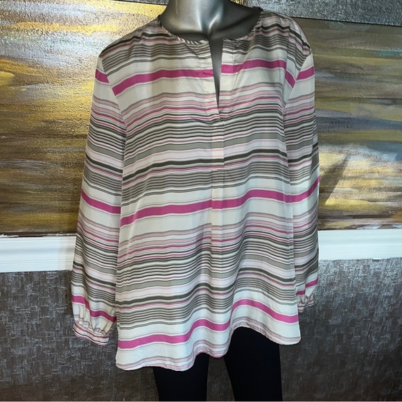 Lafayette 148 New York | Tops | Lafayette 48 Newyork Silk Tunic Size 18 ...